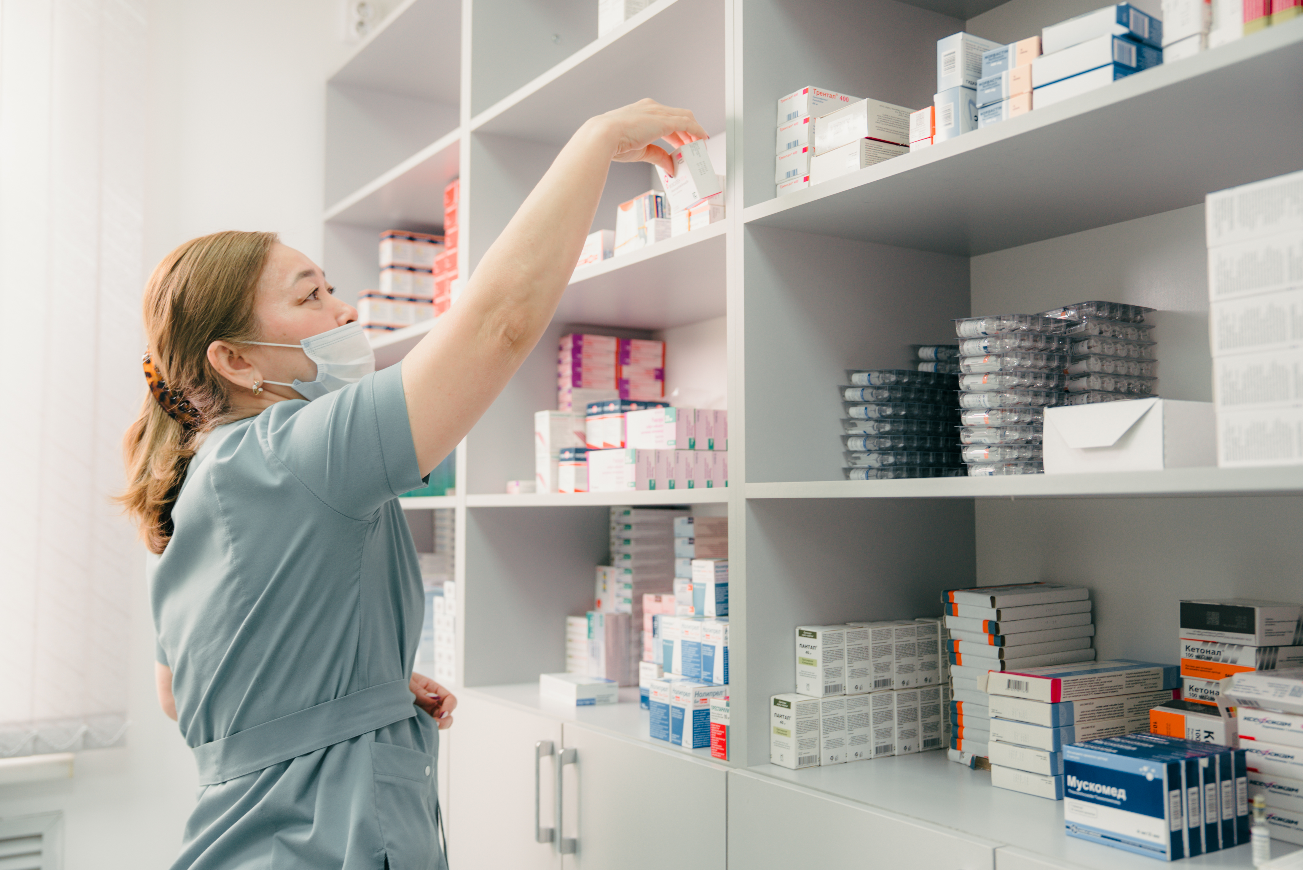 Special MERGEN pharmacies were opened in ERG home cities. - Kazchrome