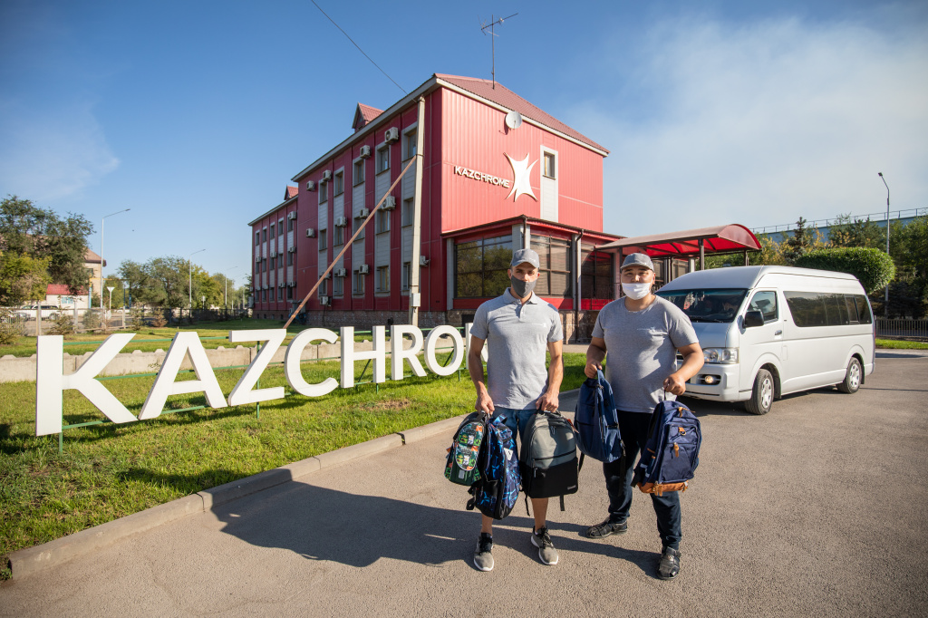 Kazchrome Employees assisted the children from the multi-child families ...