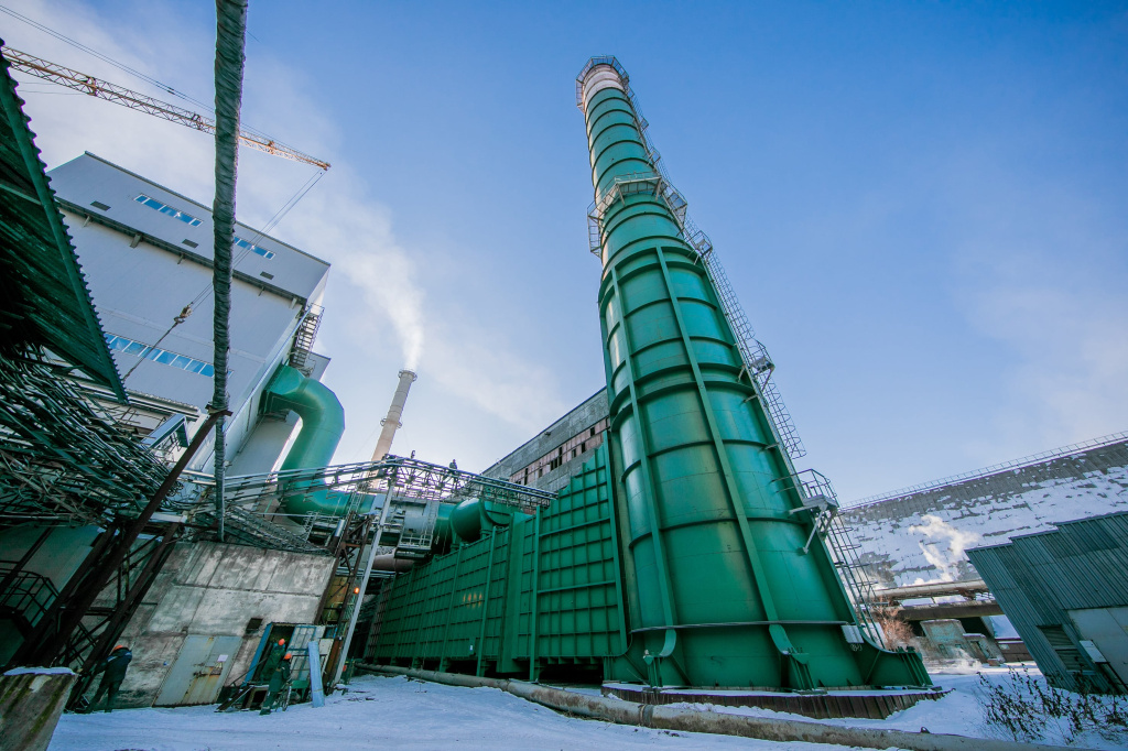 A new gas cleaning complex was launched at the Aksu Ferroalloy Plant ...